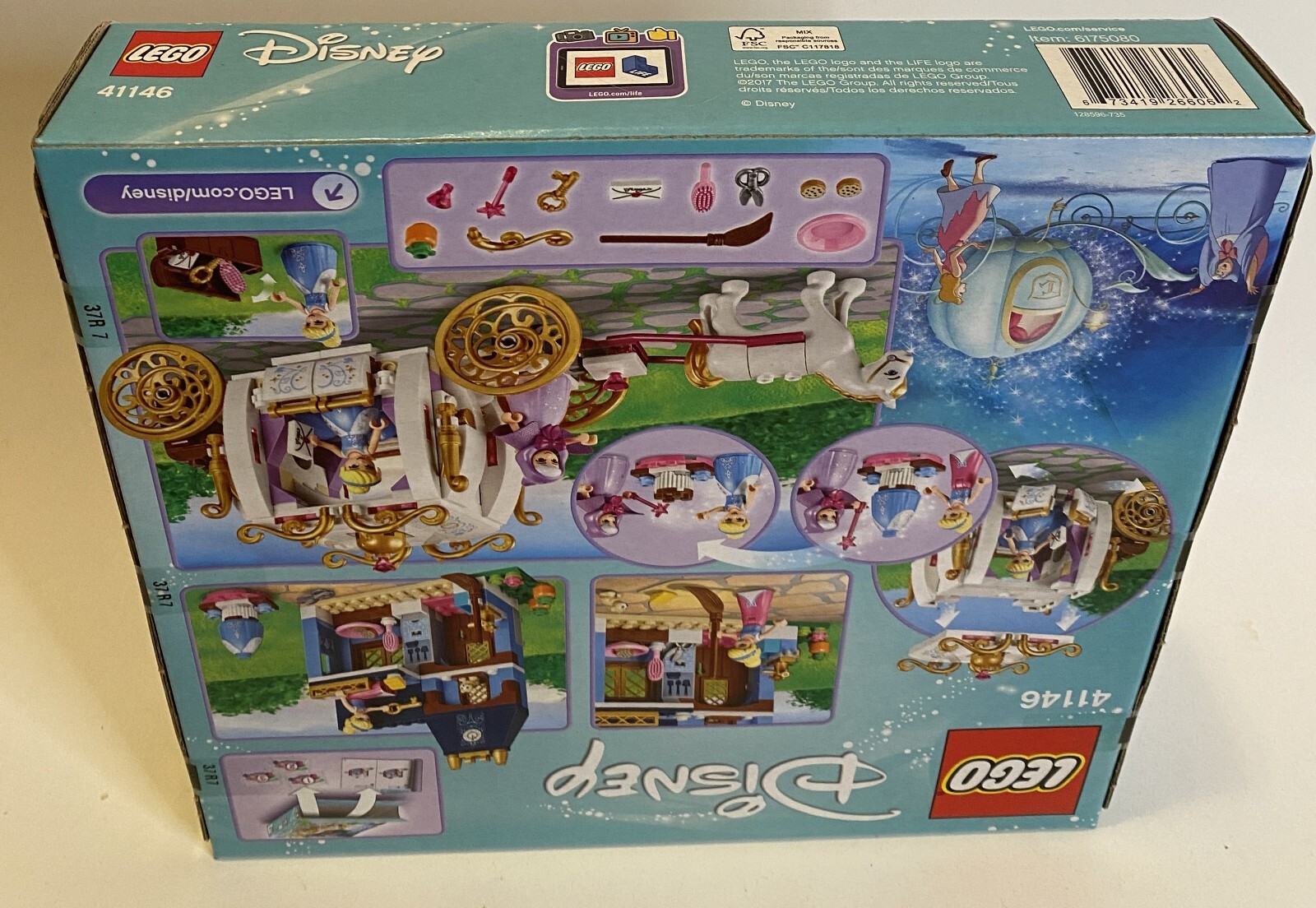 LEGO Disney Princess : Cinderella's Enchanted Evening 41146 HORSE ...