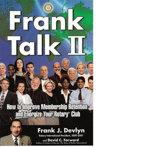 Frank Talk II: How to Improve Membership Retention and Energize Your - VERY GOOD 9780971103047| eBay
