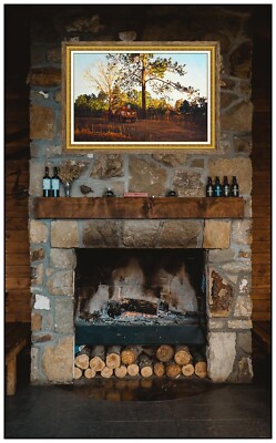 PETER CORBIN Original OIL PAINTING on CANVAS Signed Large Landscape ...