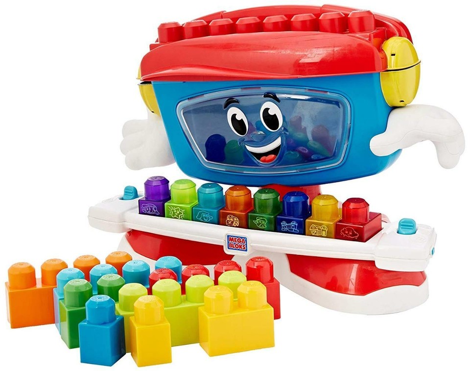 Mega Bloks First Builder Billy Beats Dancing Piano Childrens Kids Boys ...