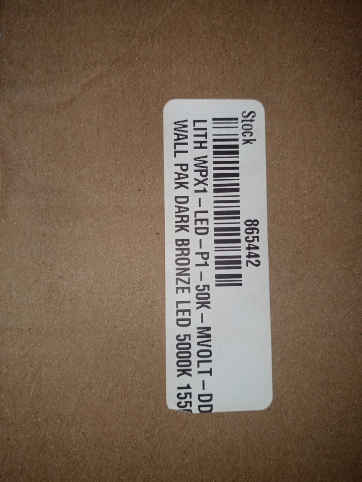 Lithonia Lighting WPX1 LED P2 50K MVOLT DBLXD LED Wall Pack, 120-277VAC ...