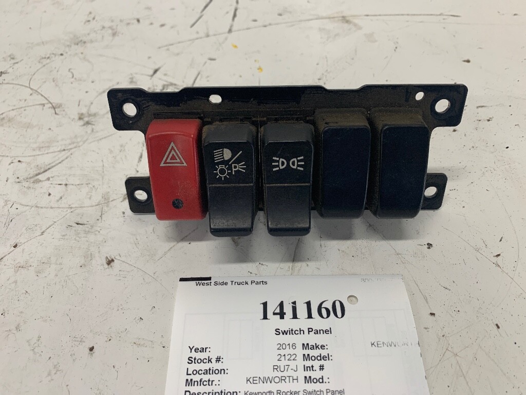 Kenworth Rocker Switch Panel From 2016 T880 | eBay