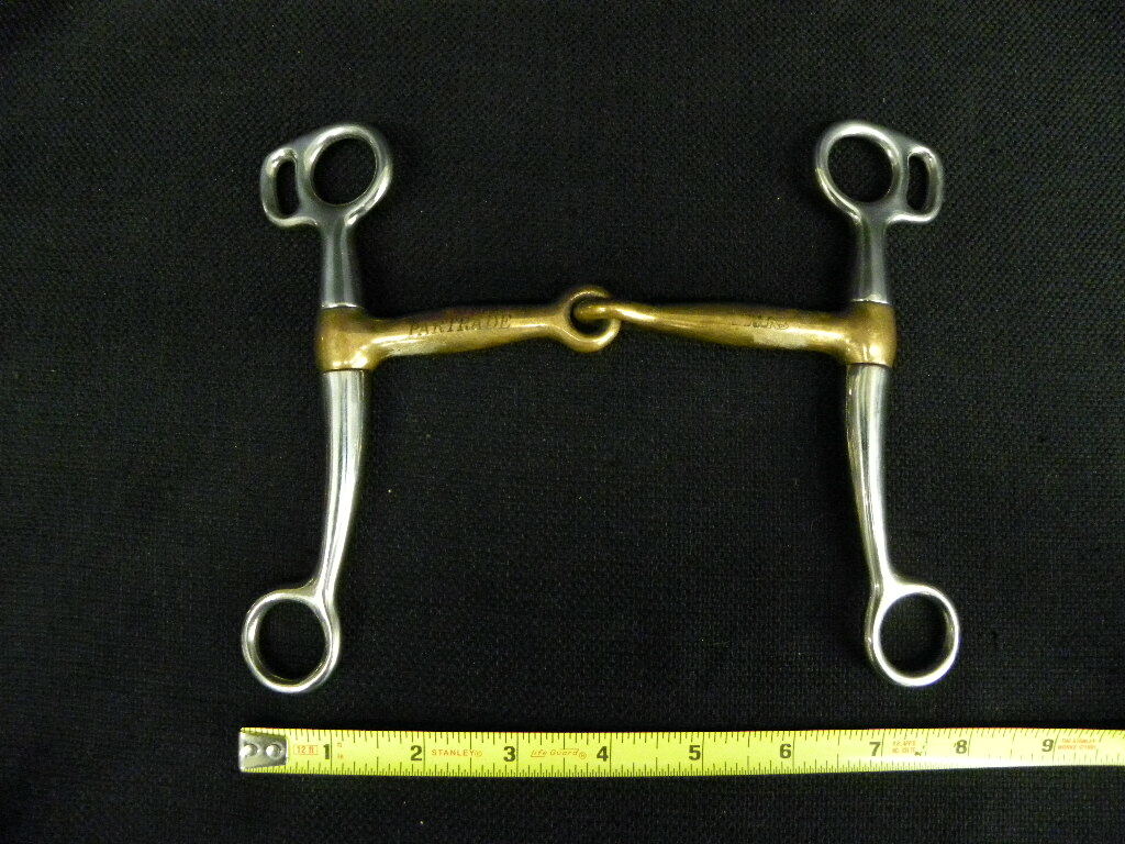Partrade Metalab Stainless & 5" Jointed Copper L/W Breaking Horse Bit ...