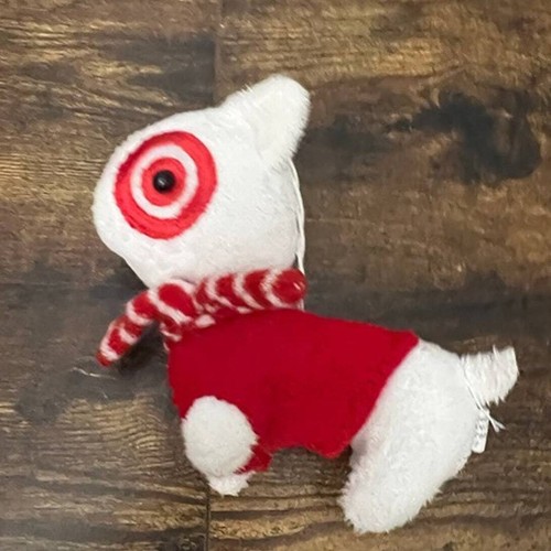 Target 2017 Bullseye Christmas Ornament Plush | eBay
