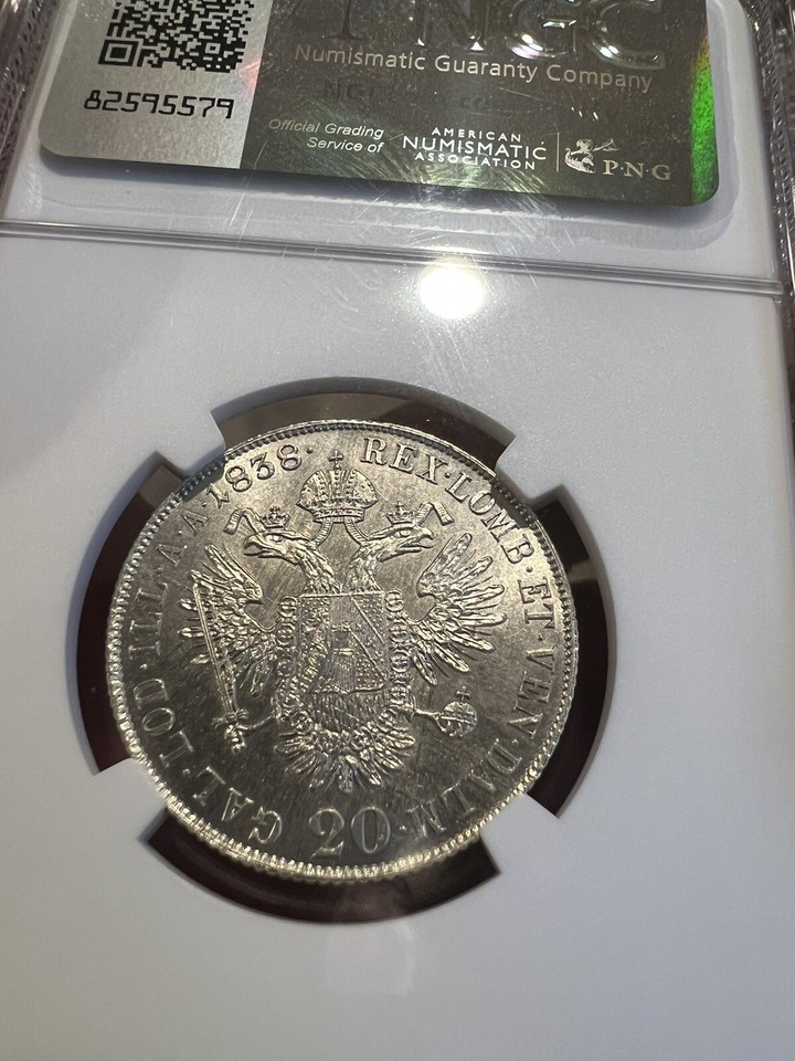 1838 C Austria 20 Kreuzer. NGC MS61 | eBay