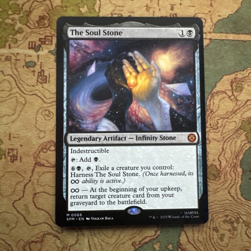 The Soul Stone MINT 0066 Marvel's Spider-Man SPM MTG Mythic Unplayed ...
