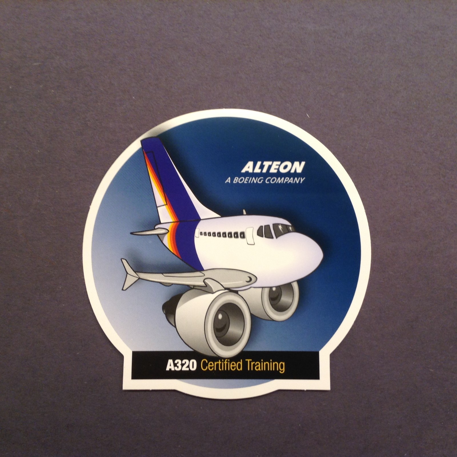 4 ALTEON A Boeing Company Aviation Training Stickers--All Different | eBay