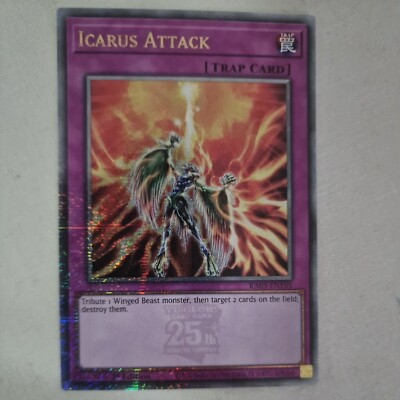 Icarus Attack - RA03-EN165 - Quarter Century Rare - 1st Edition ...