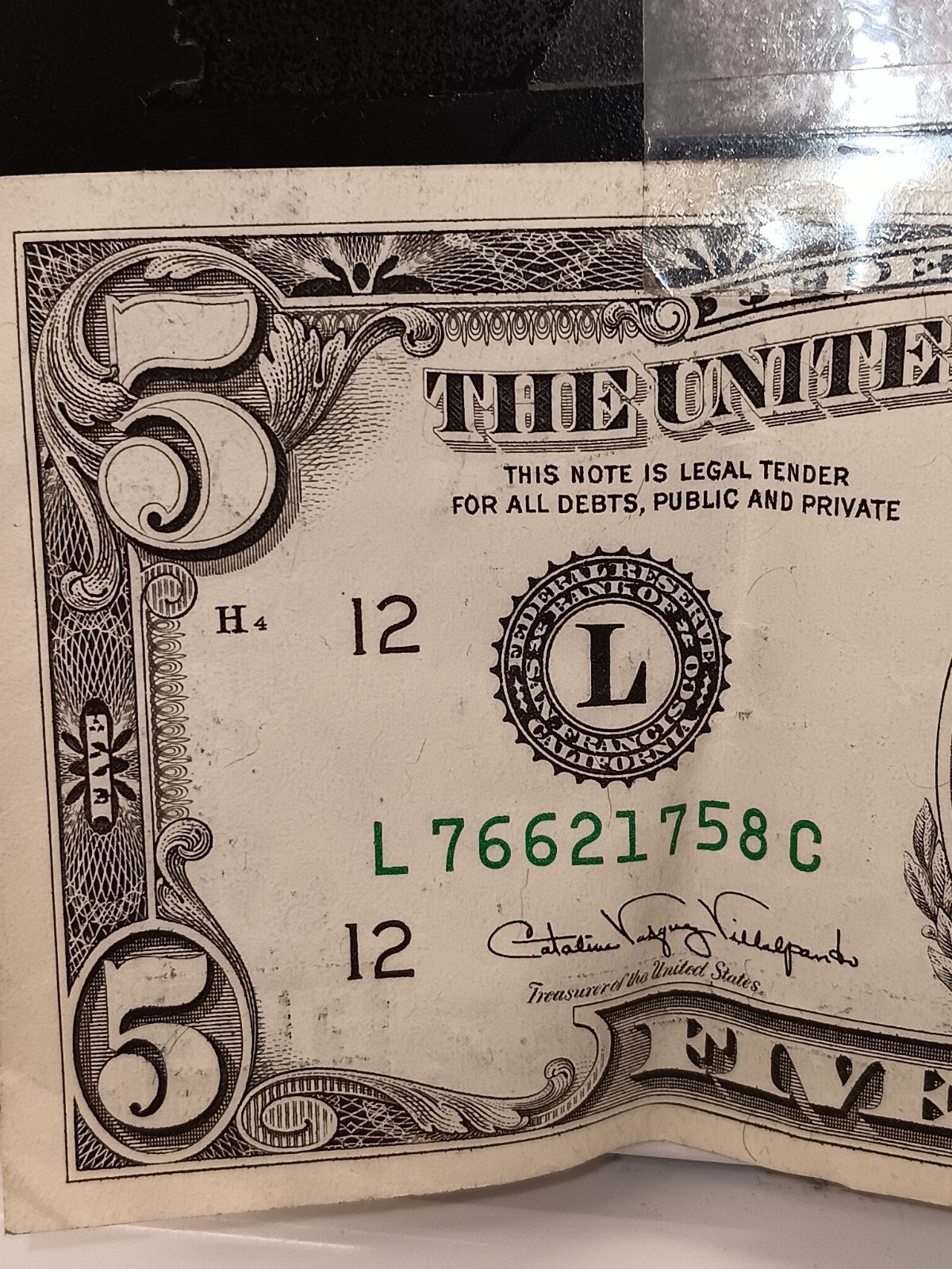 five dollar bill SERIES 1988 A in great condition | eBay