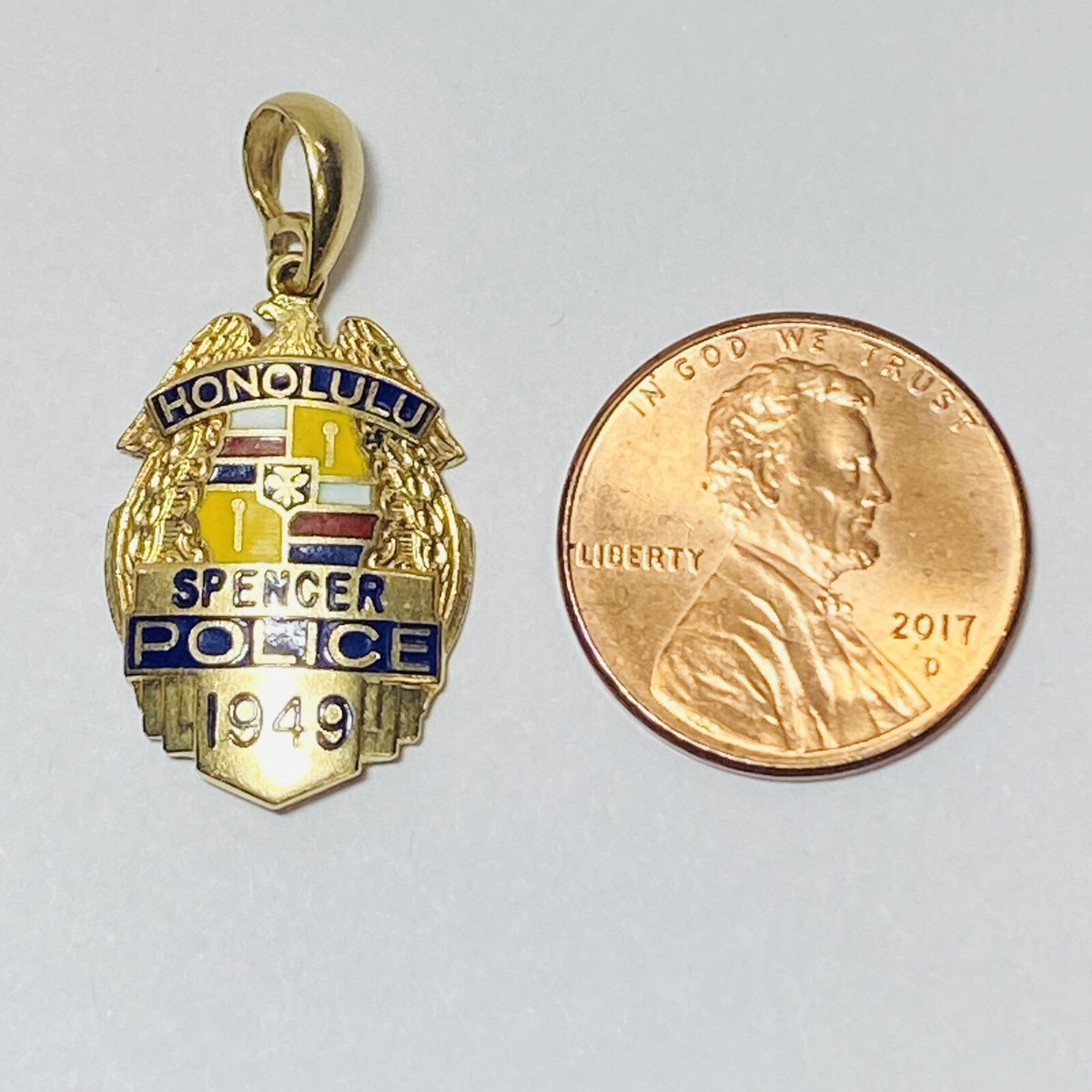Honolulu Police Dept Pendants Honolulu Police Badge Jewelry