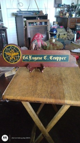 Vintage WW2 Military Air Transport Service Col. Eugene C. Cropper ...