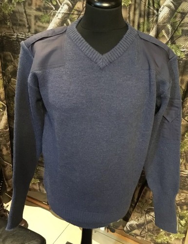 Genuine RAF issue Blue/Grey V neck Pullover Utility NATO Jumper Various ...
