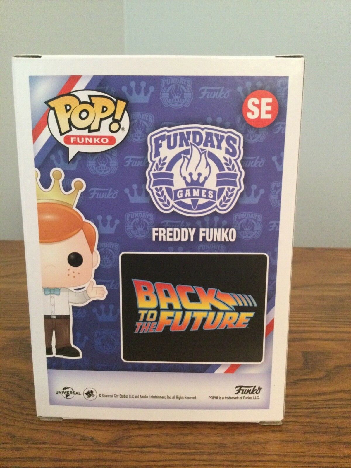 Funko Pop! Freddy Funko as Marty McFly Box of Fun 2021 Fundays ...