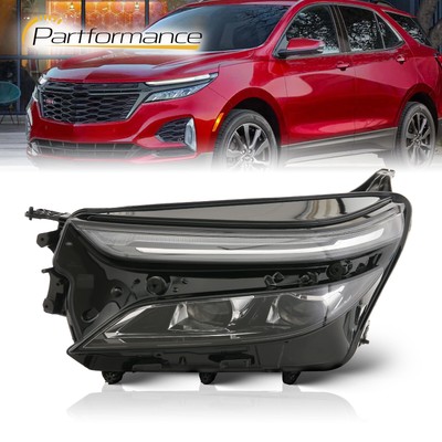 For 22-23 Chevy Equinox Premier Full LED Headlight With Projector ...