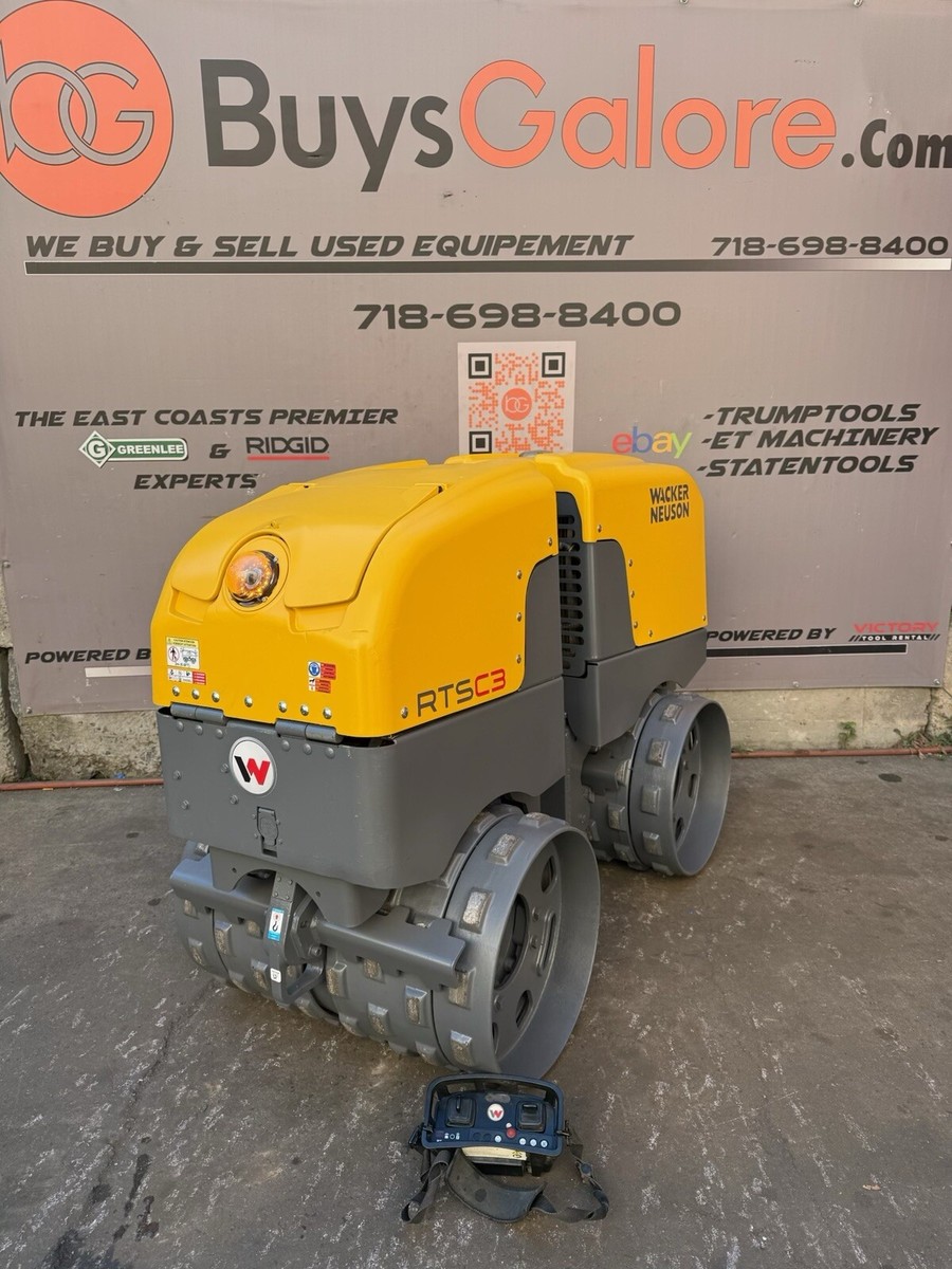 Wacker Walk Behind Roller Compactor Wacker Neuson Rollers