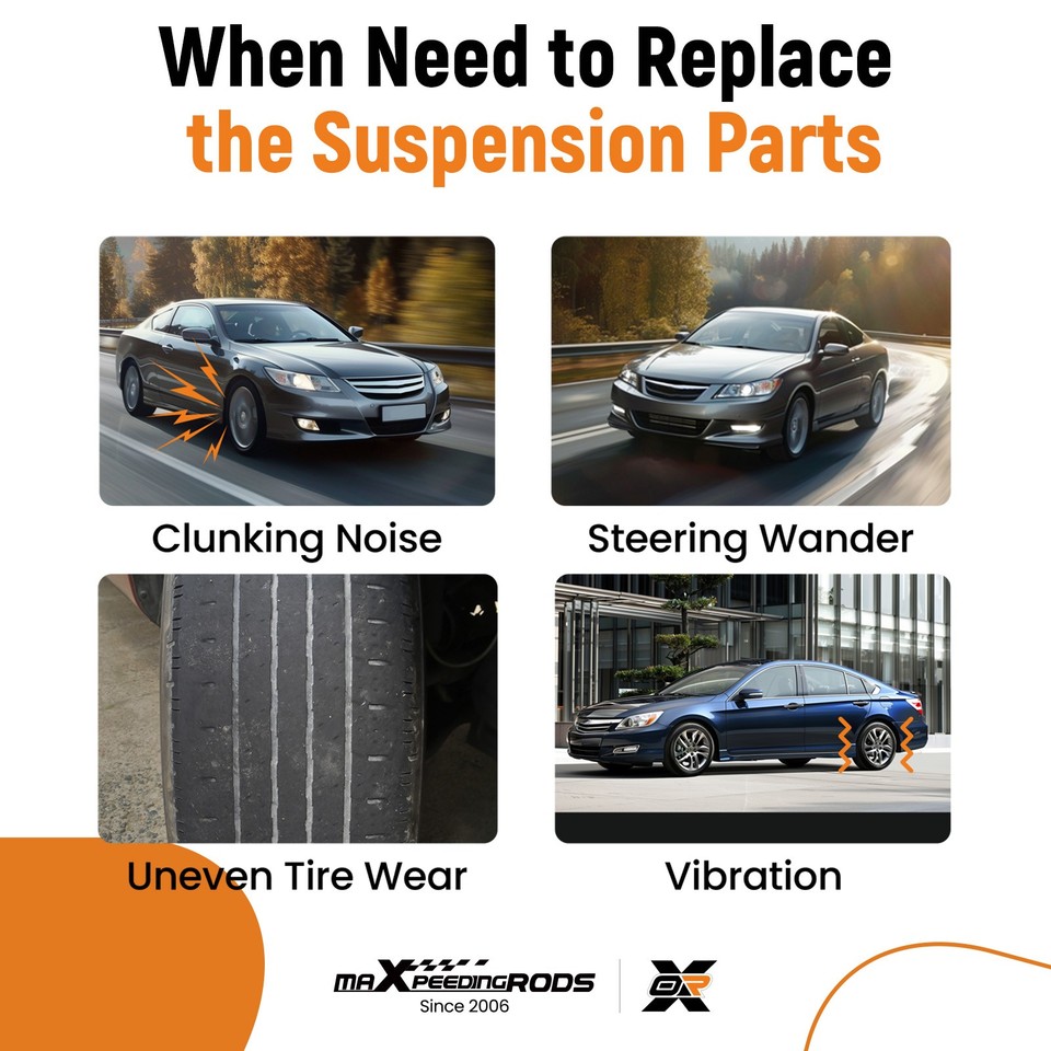 6pcs Front Lower Control Arms Sway Bar Links Tie Rods for Ford Taurus ...