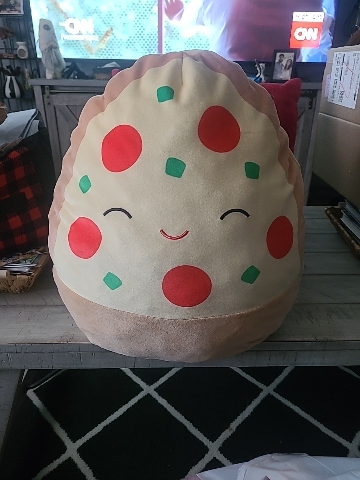 Squishmallow 18” Pep Pepperoni Pizza Plush Soft Squishy Pillow | eBay