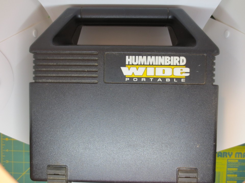 HUMMINBIRD WIDE OPTIC HIGH PERFORMANCE PORTABLE FISH FINDER With ...