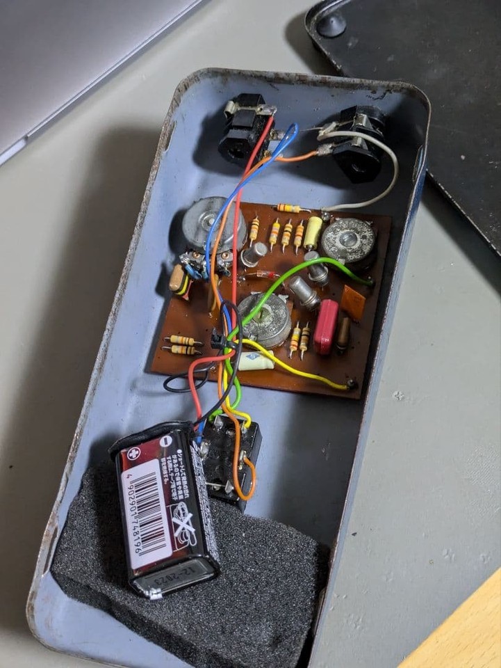 Park FUZZ SOUND Guitar Fuzz Pedal EQD Reissue Usato Effetto Tono ...