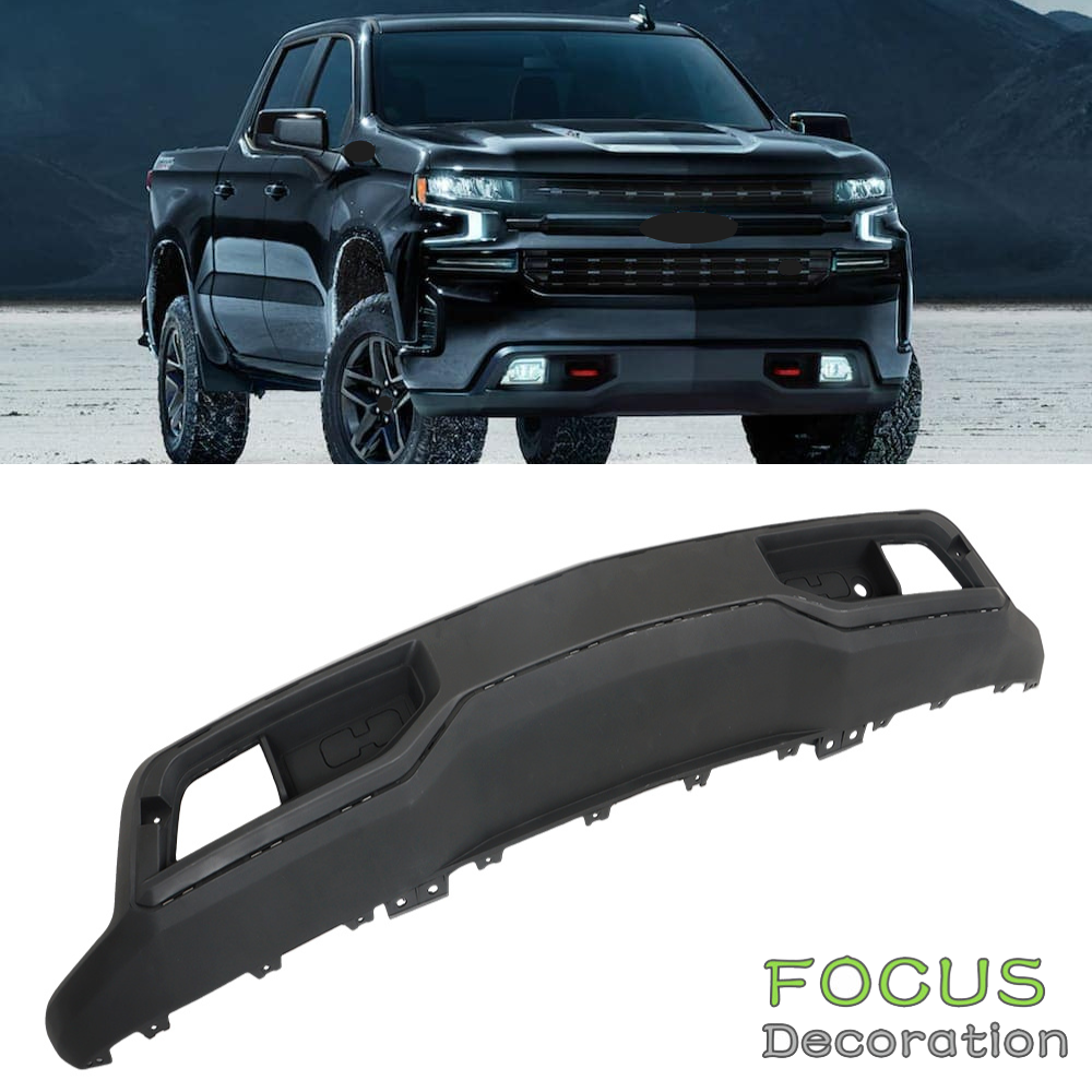 For 2019 2020 2021 Chevry Silverado 1500 Front Lower Bumper Valance ...