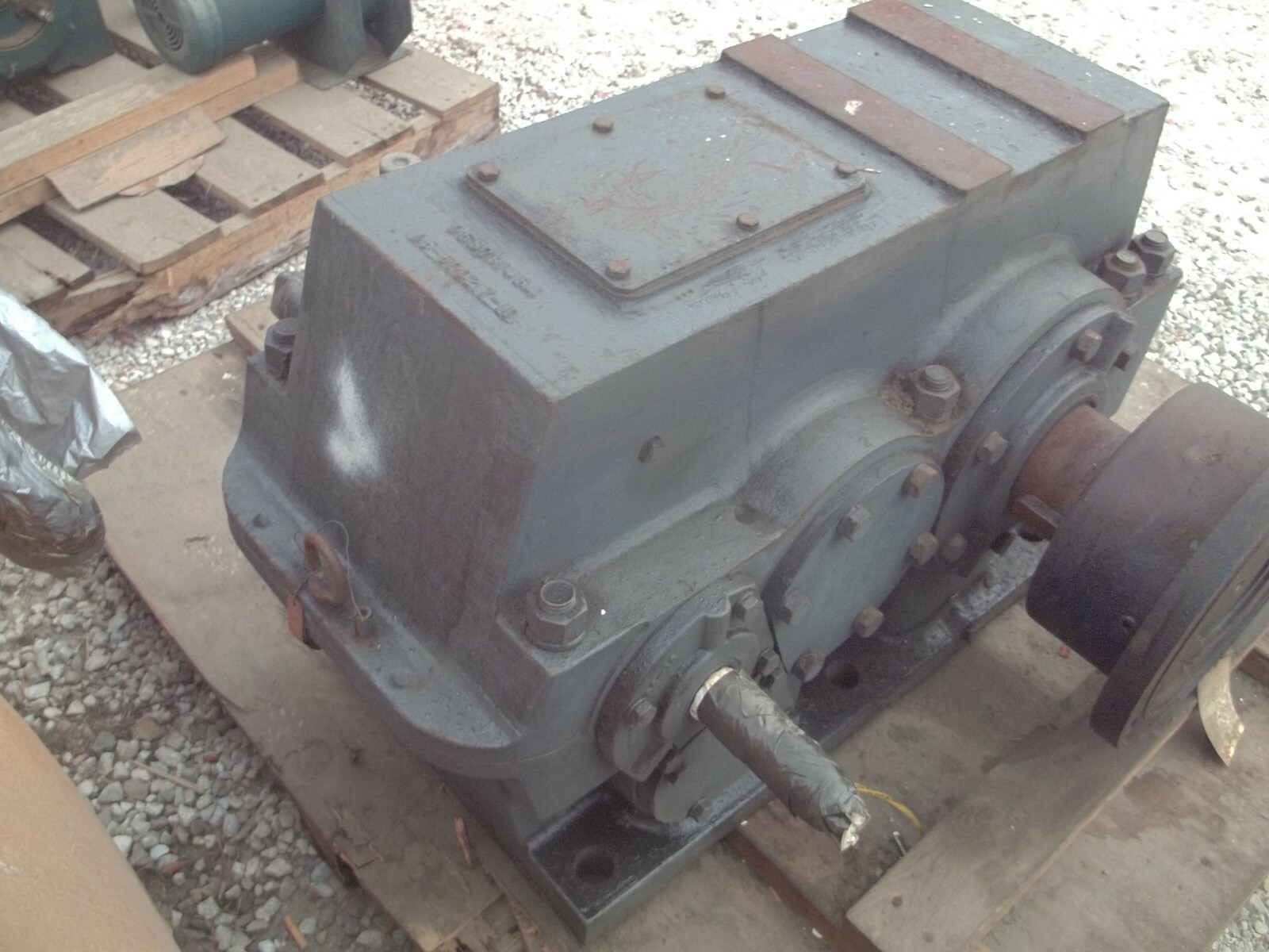 FOOTE JONES DRESSER 1003-HLE GEAR DRIVE 50HP 1750 RPM 42.125 RATIO ...