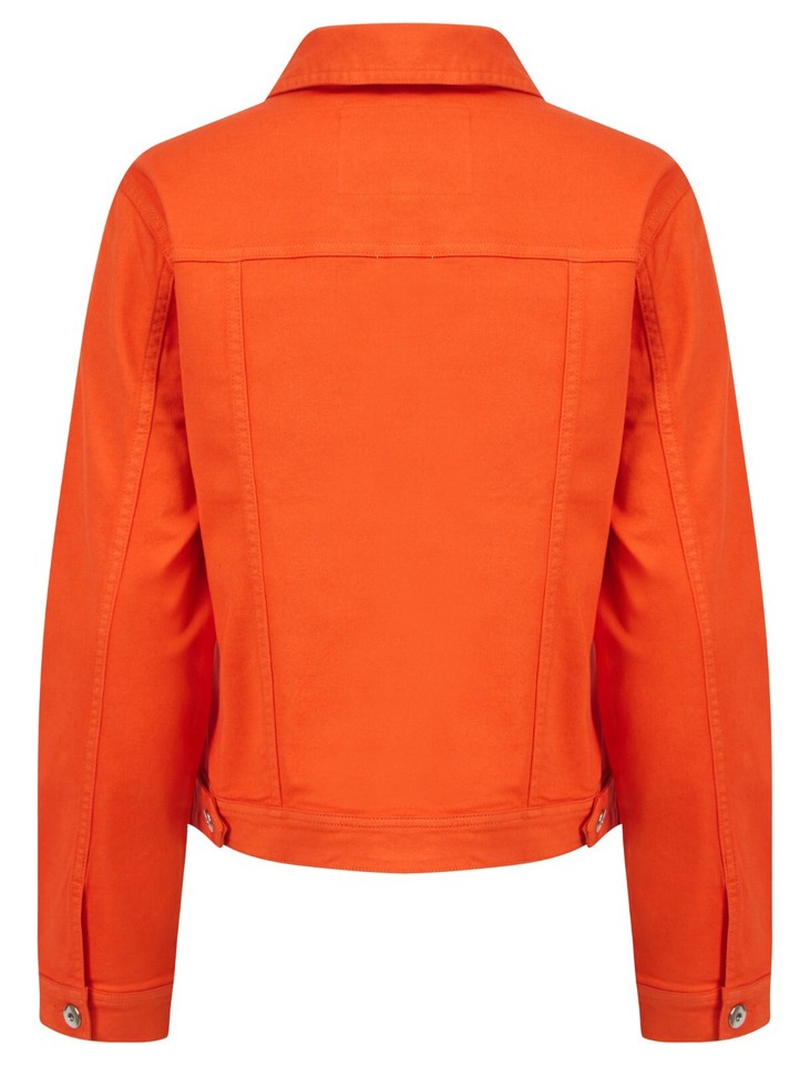 Womens Ladies Amara Reya Stretch Denim Jacket Soft Cotton Summer ...