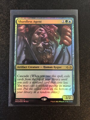 Shardless Agent Foil Modern Horizons 2 Magic The Gathering Pack Fresh ...
