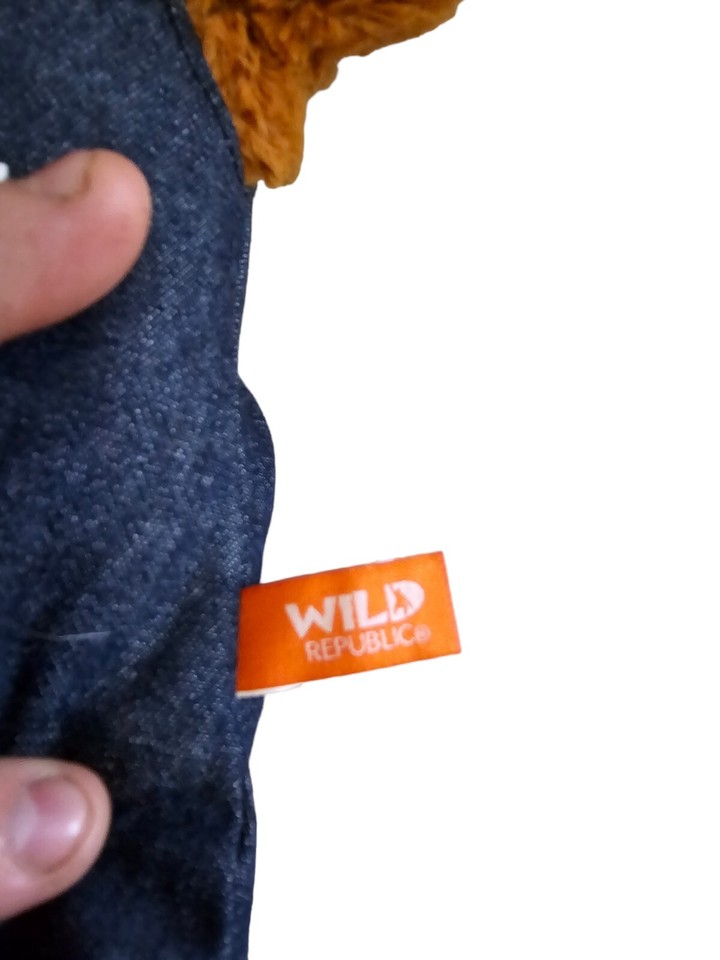 Wild Republic St. Louis Union Station Train Conductor Brown Plush Bear ...