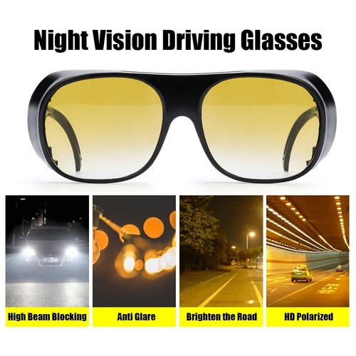 Glare Driving Glasses Night Vision Glasses Polarized Sunglasses Drivers ...