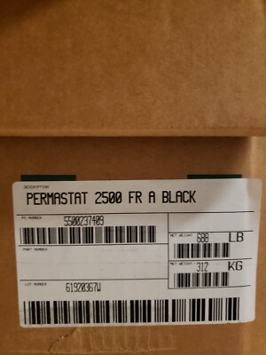 25 pounds Permastat polycarbonate PC/ABS resin pellets RTP 2500 FR A ...