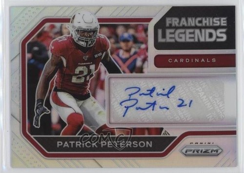 2020 Panini Prizm - Franchise Legends Signatures #7 Patrick Peterson ...