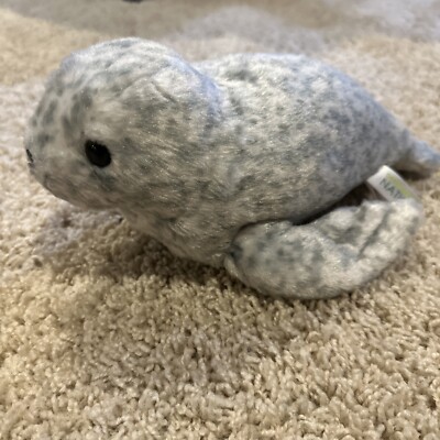 Destination Nation Gray Specks Harbor Seal #81904 Plush Stuffed 2020 ...