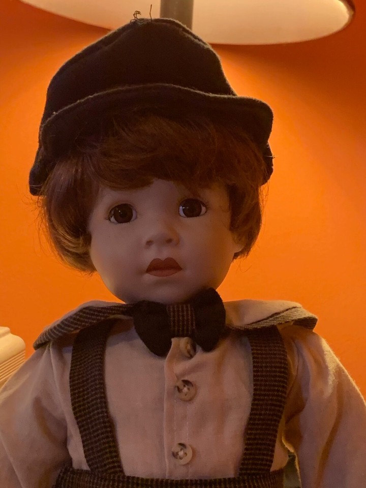 Coca Cola Boy Danny Porcelain Heirloom Doll Limited Edition By The ...