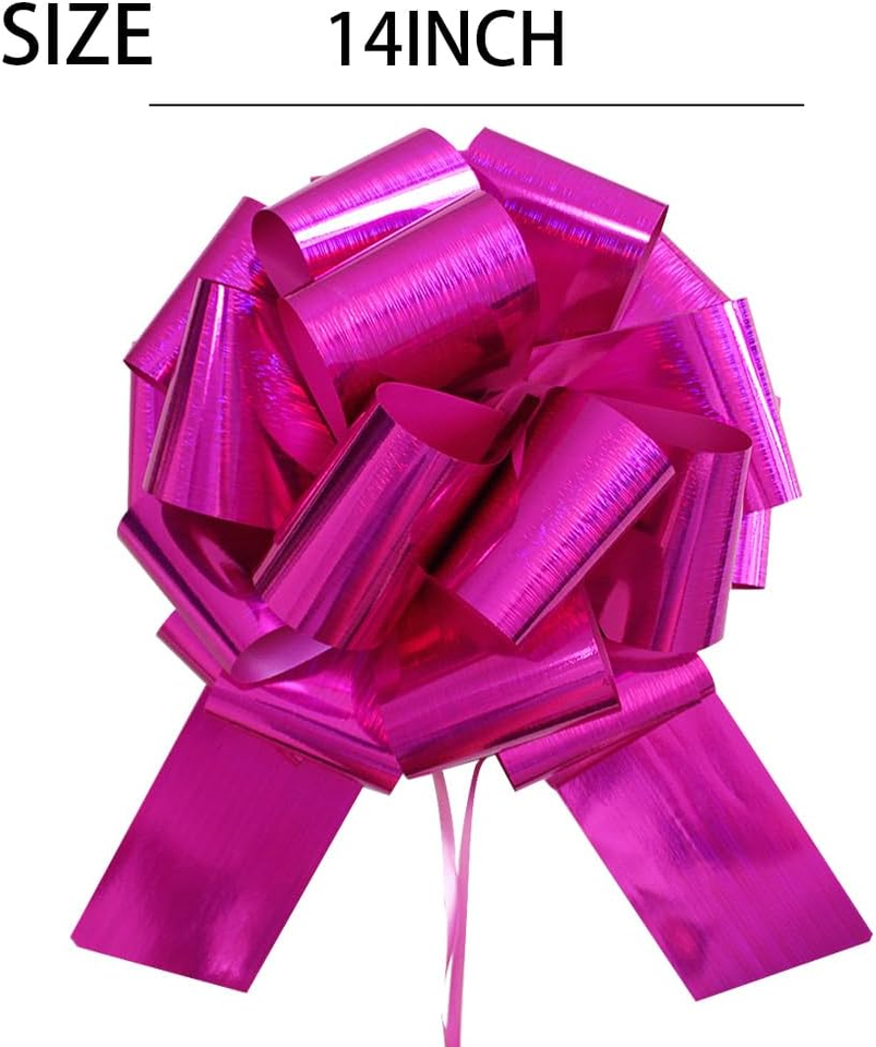 1Pc Large Pull Bow,14 Inch Giant Gift Bow,Perfect Large Gift Bow for ...