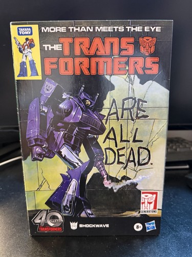 Transformers Generations Comic Edition Shockwave Figure | eBay