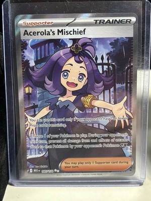 Acerola's Mischief 165/132 Me01: Mega Evolution Holo | eBay