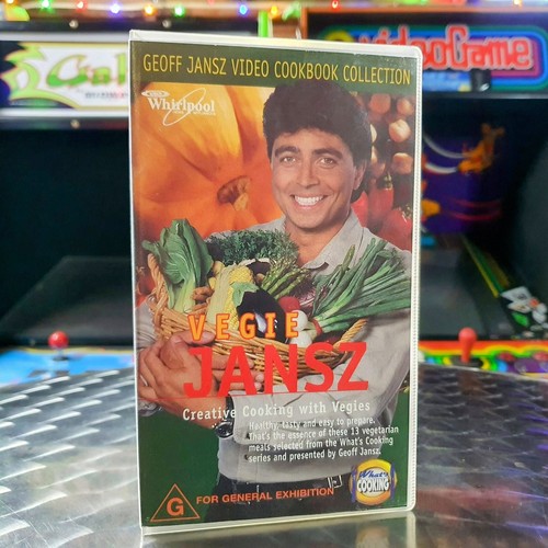 Vegie Jansz - Geoff Jansz What's Cooking Australian Chef 1997 VHS Video ...