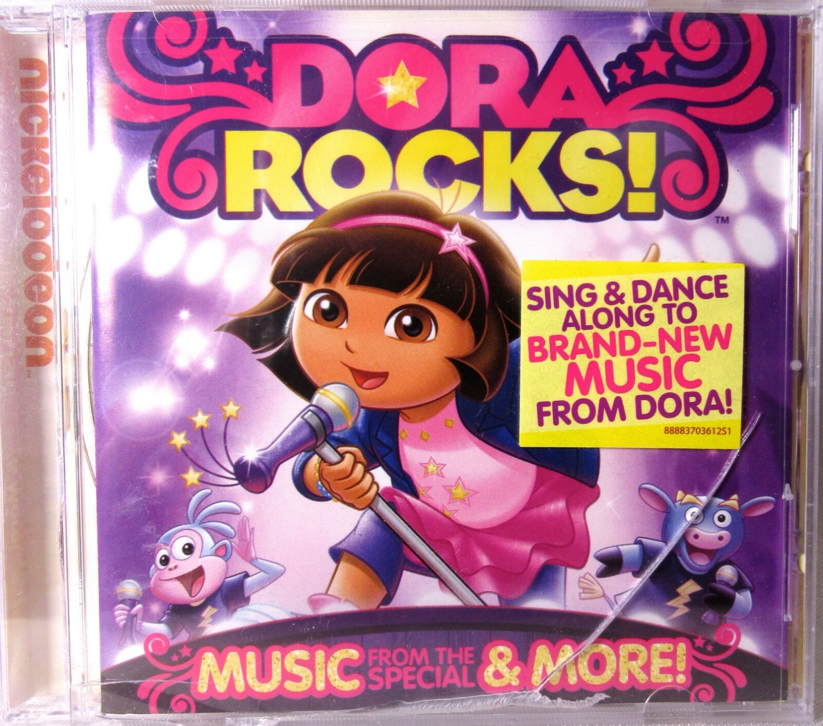 Dora The Explorer - DORA ROCKS : SING AND DANCE ALONG EDITION (CD) >SEALED