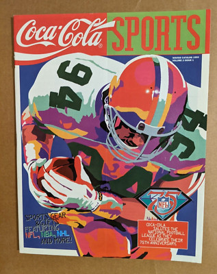 Coca Cola Sports Merch Catalog - Coke Salutes NFL 75th Anniversary 1994 ...