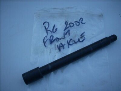 Yamaha YZF R6 5EB 99/02 axe de la rue avant, front axle spindle FRONT ...