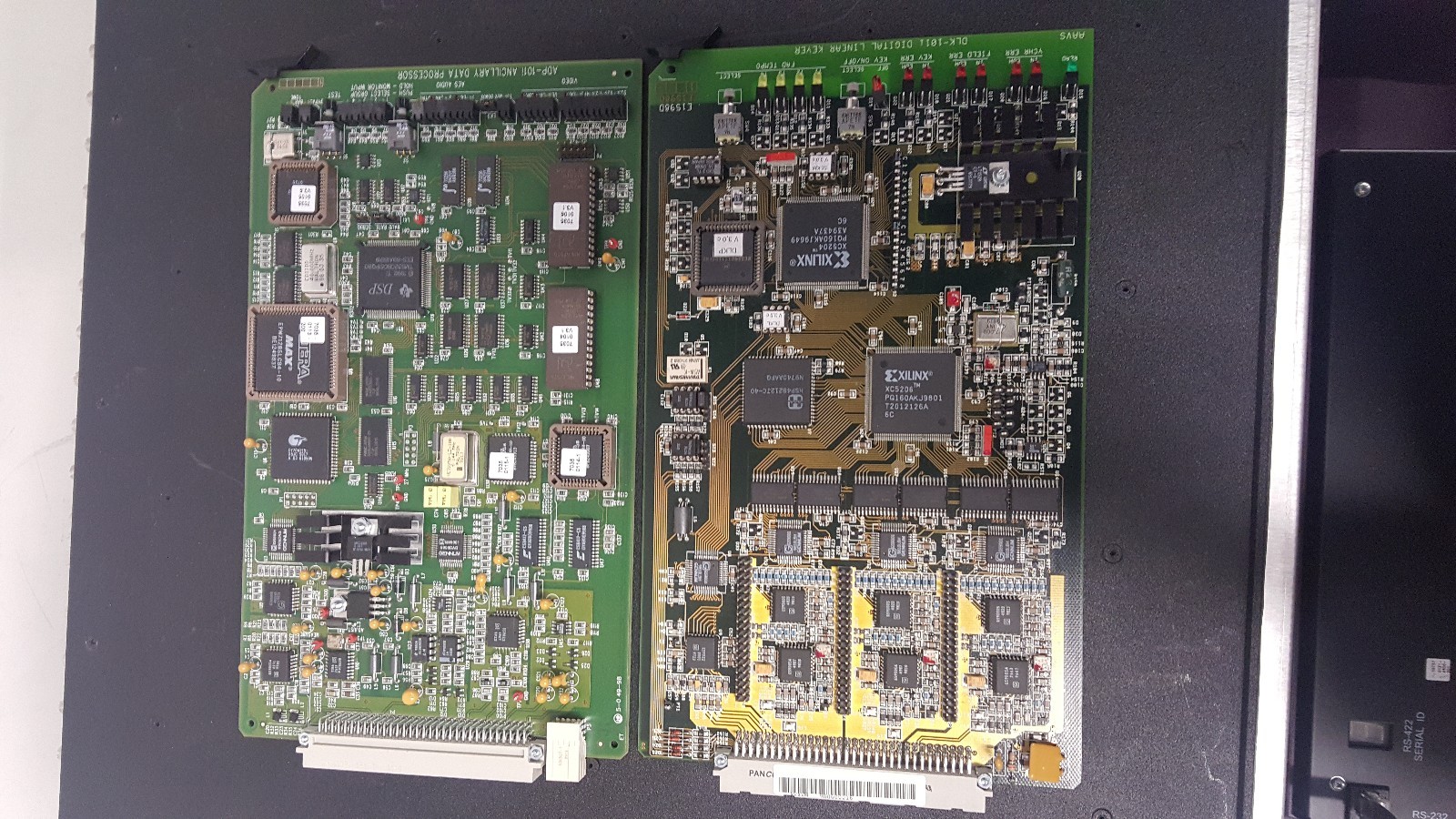 Miranda Imaging Symphonie 4RU frame w/ (2) Power Supplies and 4 modules ...