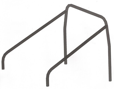 1978-1979 Ford Bronco Roadster Sport Roll Bar Kit 4 Point 80-86 | 4 ...
