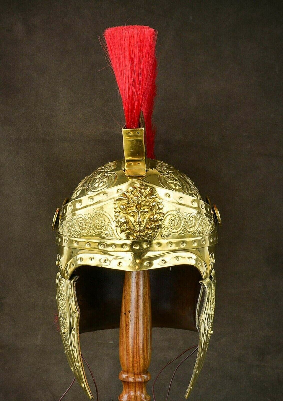 Medieval Praetorian Guard Helmet Roman Brass Plating Helmet | eBay