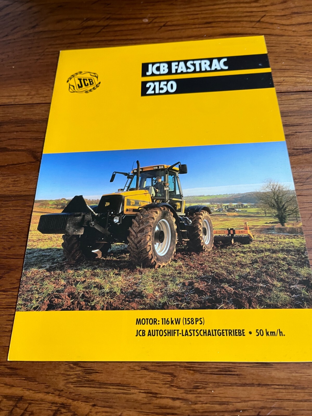 JCB Fastrac 2150 Tractor Brochure FCCA | eBay