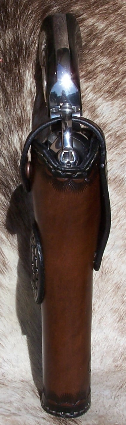 45 LC Revolver holster Gunslinger Silver Coin SAMPLE | eBay