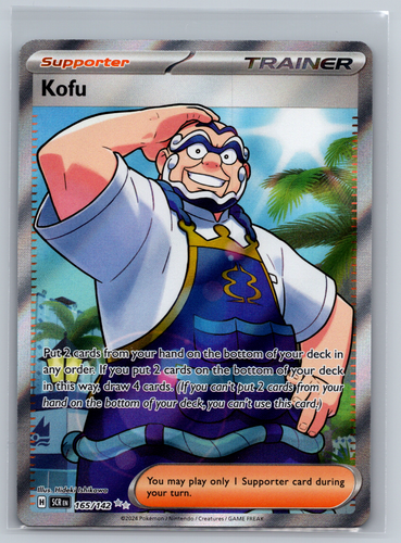 Kofu - 165/142 - Full Art - Ultra Rare - Pokémon TCG Stellar Crown NM ...