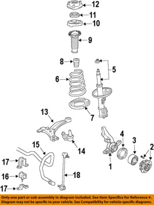 TOYOTA OEM Front-Lower Ball Joint 4334009140 | eBay