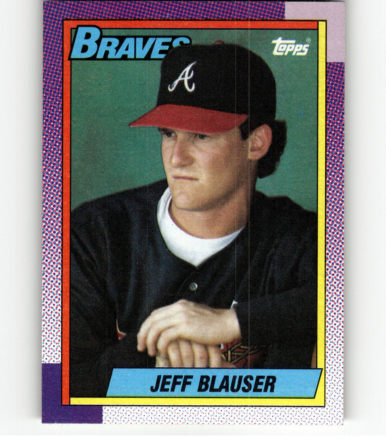 1990 Topps 251 Jeff Blauser Atlanta Braves | eBay