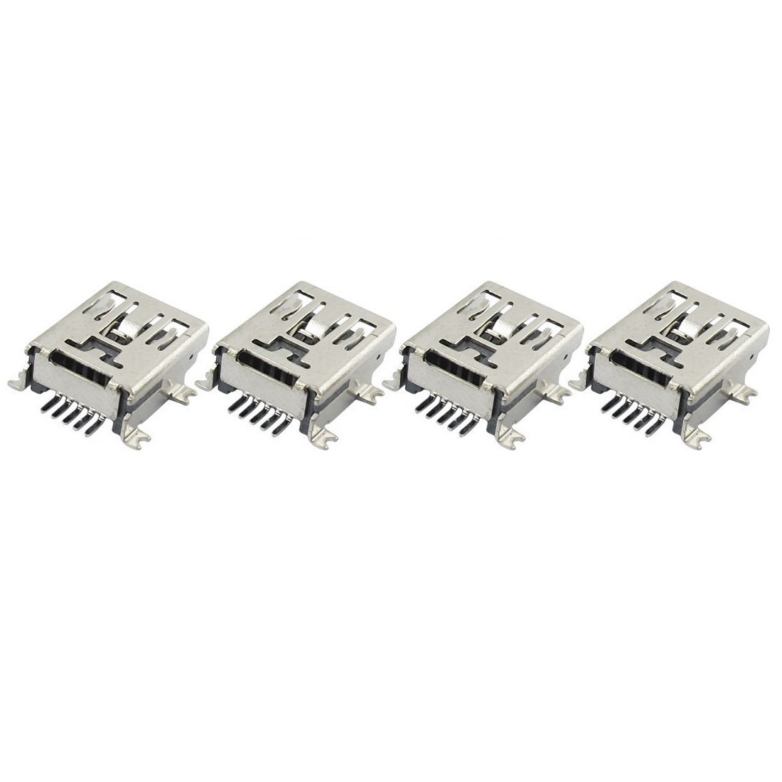 5PCS Mini USB SMD 5 Pin Female Mini B Socket Connector Plug | eBay