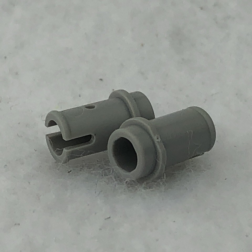 LEGO 4274 Light Bluish Gray Technic, Pin 1/2 without Friction Ridges ...